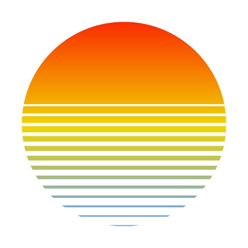 Sunset Gradient Vector Images (over 7,500)