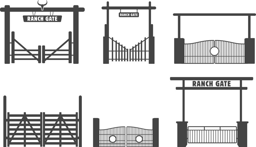 Gate Vector Images (over 100,000)