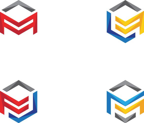 Hexagon logo shapes Vector Images & Graphics for Commercial Use ...