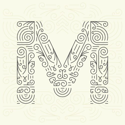 Letter M Monogram Vector Images (over 42,000)