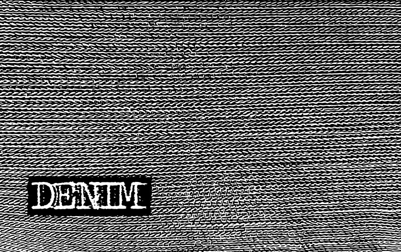 Black jeans denim texture pattern background Vector Image