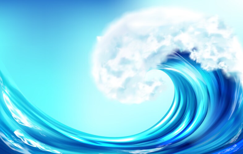 Wave Splash Background