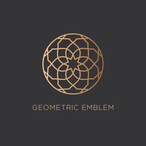 Geometric ornament Royalty Free Vector Image - VectorStock