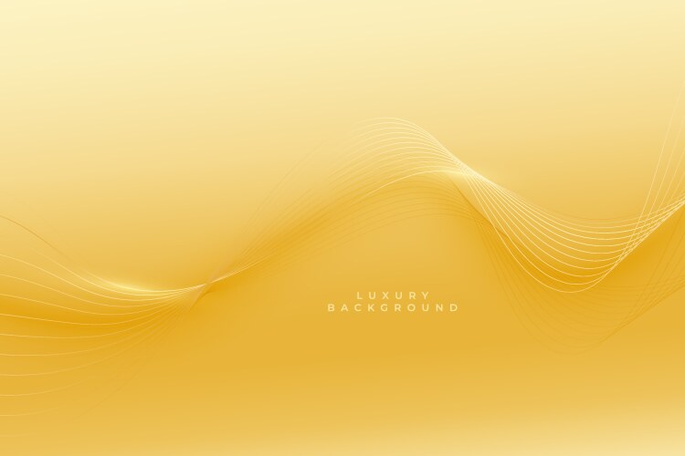 Premium wavy smooth lines background with shiny Vector Image