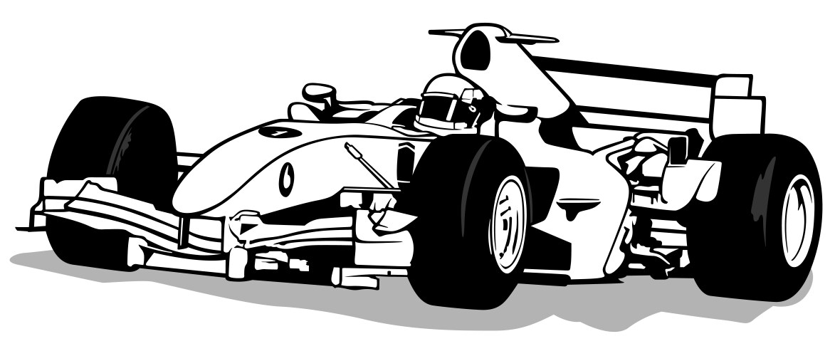 Formula one Royalty Free Vector Image - VectorStock
