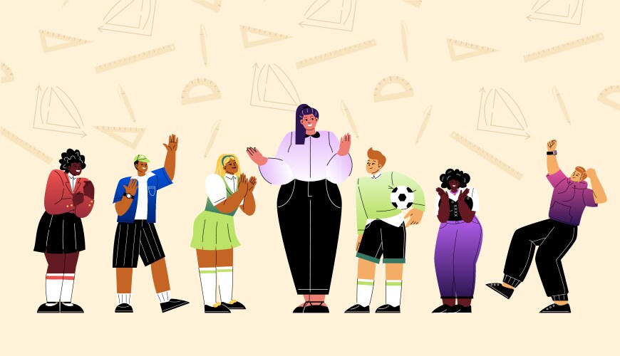 Diverse Classroom Vector Images (over 1,600)