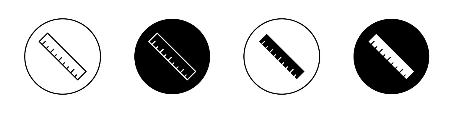 Ruler icon Royalty Free Vector Image - VectorStock