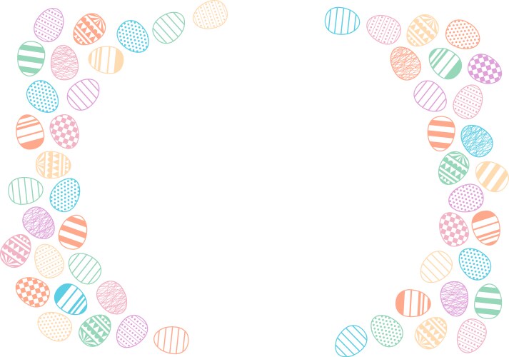 Easter Egg Border Clip Art Page Border And Vector Graphics