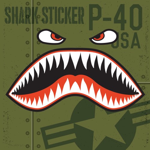 Flying Tigers Shark Vector Images (over 110)