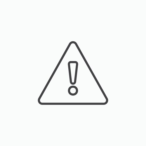 Alert icon set Royalty Free Vector Image - VectorStock