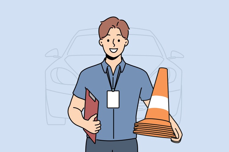 Driving Instructor Vector Images (over 1,200)