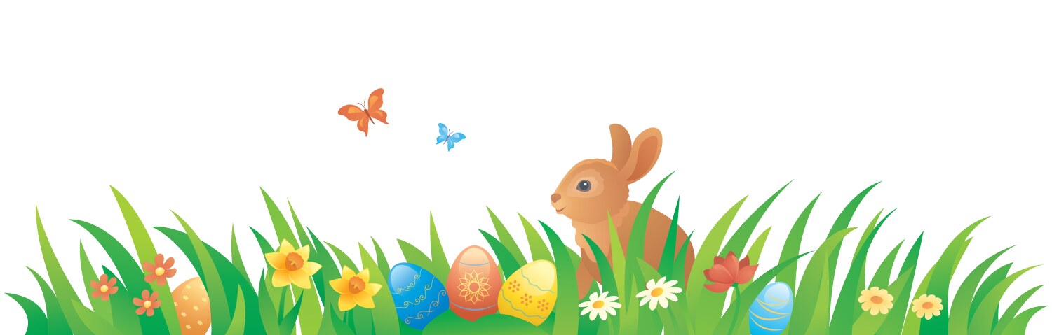 Easter grass Royalty Free Vector Image - VectorStock