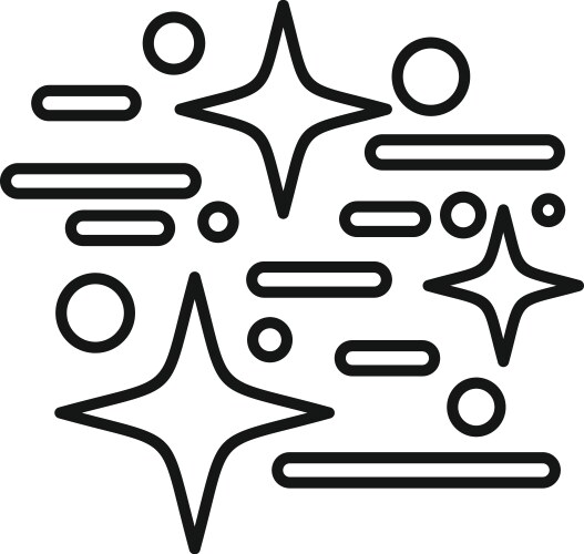 Sparkling Clean Star Vector Images (over 1,200)