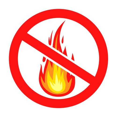 Fire icon Royalty Free Vector Image - VectorStock