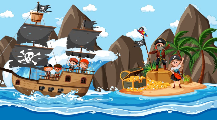 Treasure Island Clipart Vector Images (over 200)