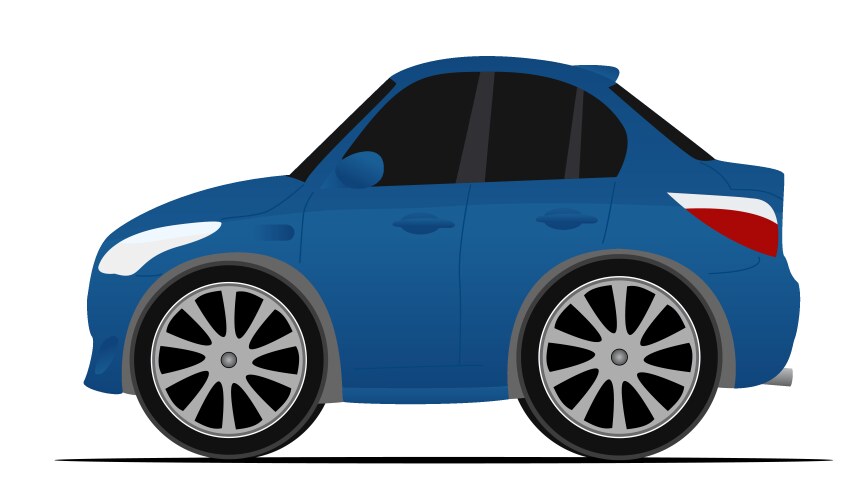 Blue Car Cartoon Vector Images (over 9,400)