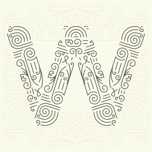 W Monogram Vector Images (over 27,000)