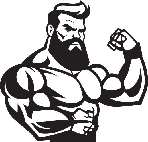Man Flexing Vector Images (over 2,300)