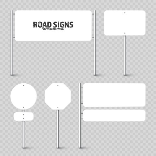 Route shield traffic signal information icon Vector Image