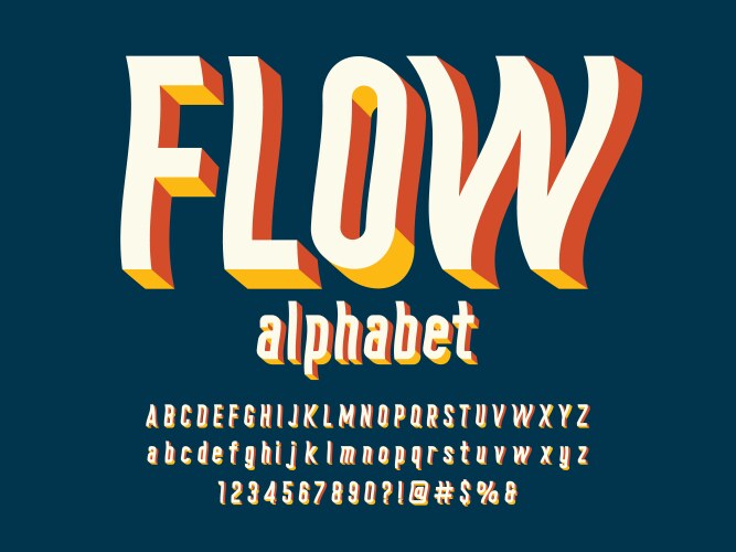 Sound wave rhythm font Royalty Free Vector Image