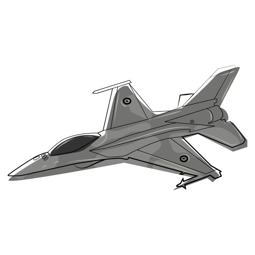 F 16 Vector Images (over 170)