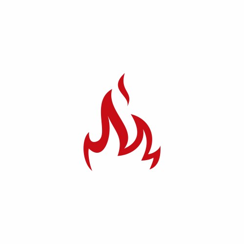 Hell fire pitchfork logo icon download Royalty Free Vector