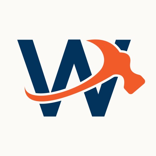 W Construction Logo Vector Images (over 2,300)