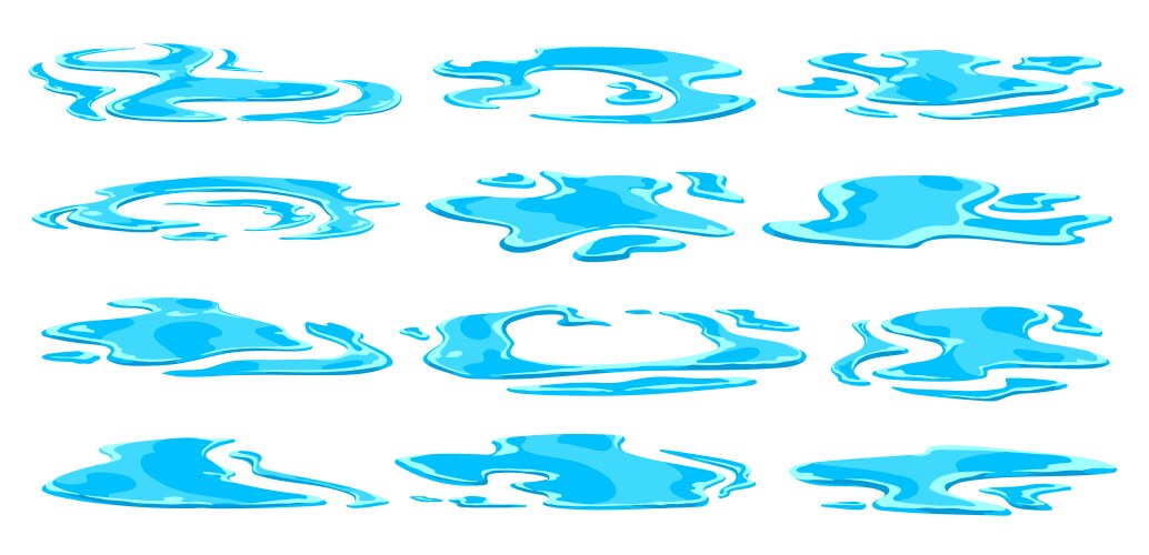 Cartoon Puddle Vector Images (over 4,100)