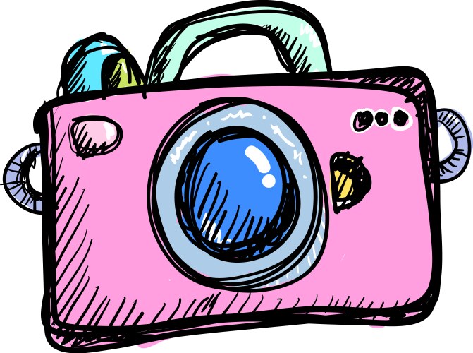 Camera Doodle Vector Images (over 11,000)
