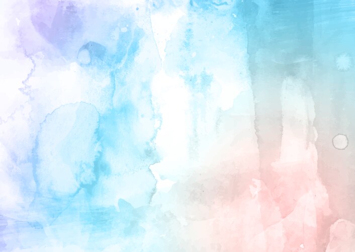 Pastel coloured detailed watercolour texture Vector Image