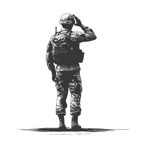 Army Figures Drawing Vector Images (over 160)
