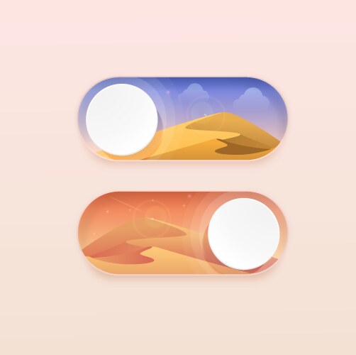 On Off Slider Mobile Ui Toggle Vector Images (over 950)