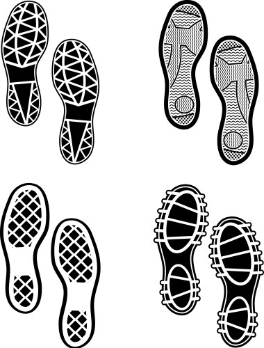 Shoe soles Royalty Free Vector Image - VectorStock