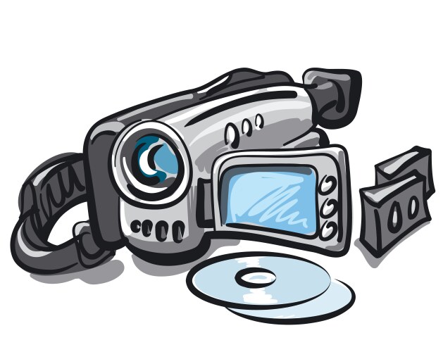Vintage camera cartoon Royalty Free Vector Image