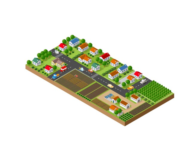 Isometric Town Vector Images (over 21,000)
