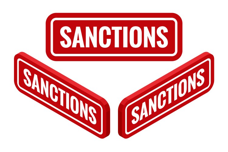 Sanction Logo U.S. Imposes New Sanctions On Iran Over Nuclear