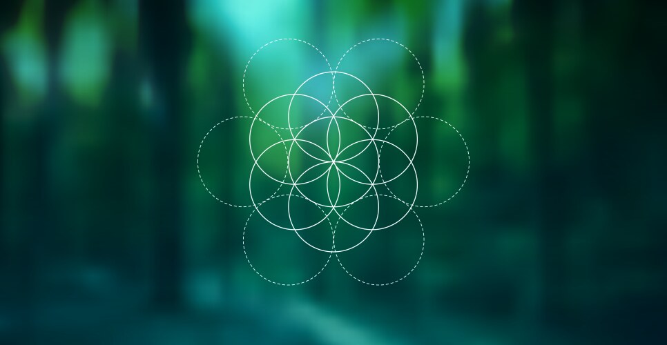 Sacred Geometry Tree Of Life Wallpaper