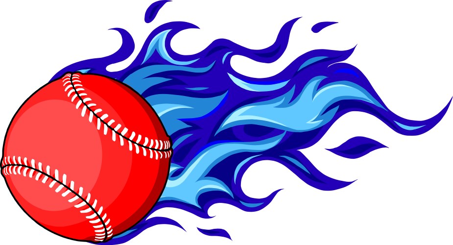 Baseball Motion Graphic Royalty Free Vector Image