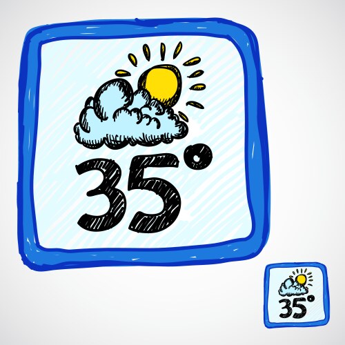 Doodle brain storm Royalty Free Vector Image - VectorStock