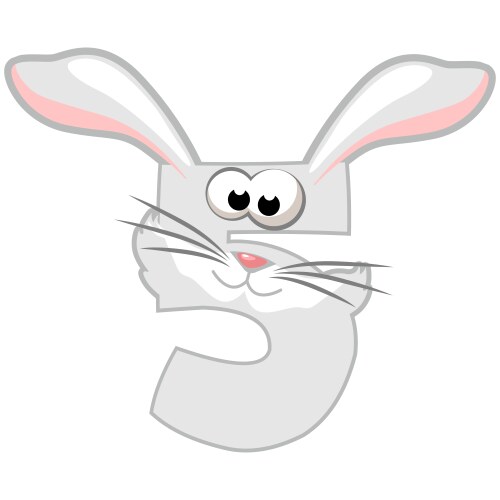 Number 5 Cartoon Vector Images (over 4,300)
