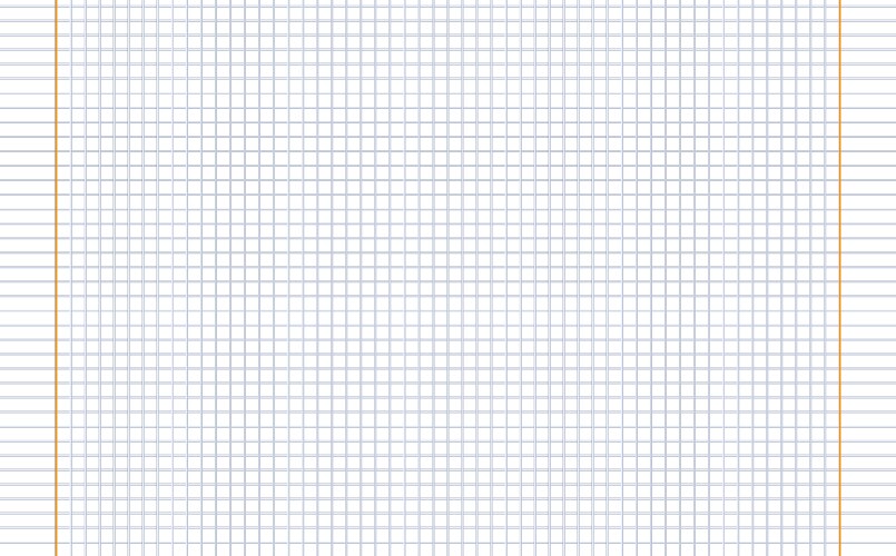 Graph paper printable squared grid Royalty Free Vector Image