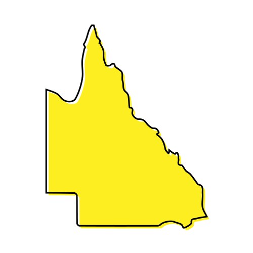 Queensland Map Vector Images (over 1,200)
