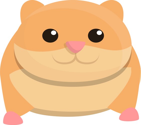 Zoo hamster icon cartoon style – Lizenzfreie Vektorgrafik | VectorStock