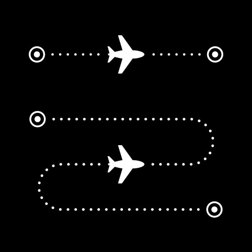 Flight Plan Icon Vector Images (over 4,300)