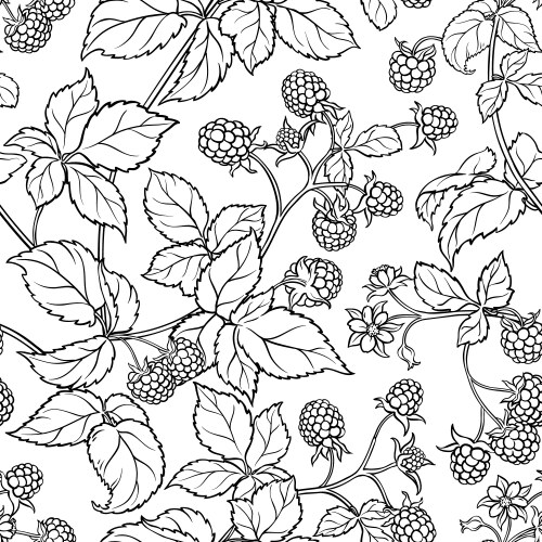 Floral seamless pattern vintage background Vector Image