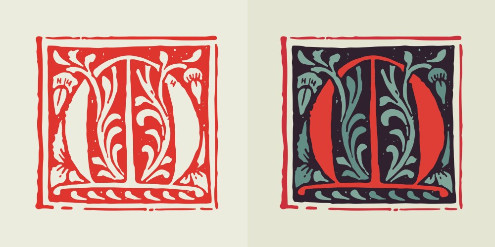 Fancy M Vector Images (over 790)