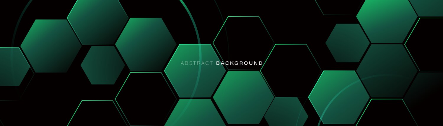Abstract green background hexagon Royalty Free Vector Image Abstract green background hexagon Royalty Free Vector Image