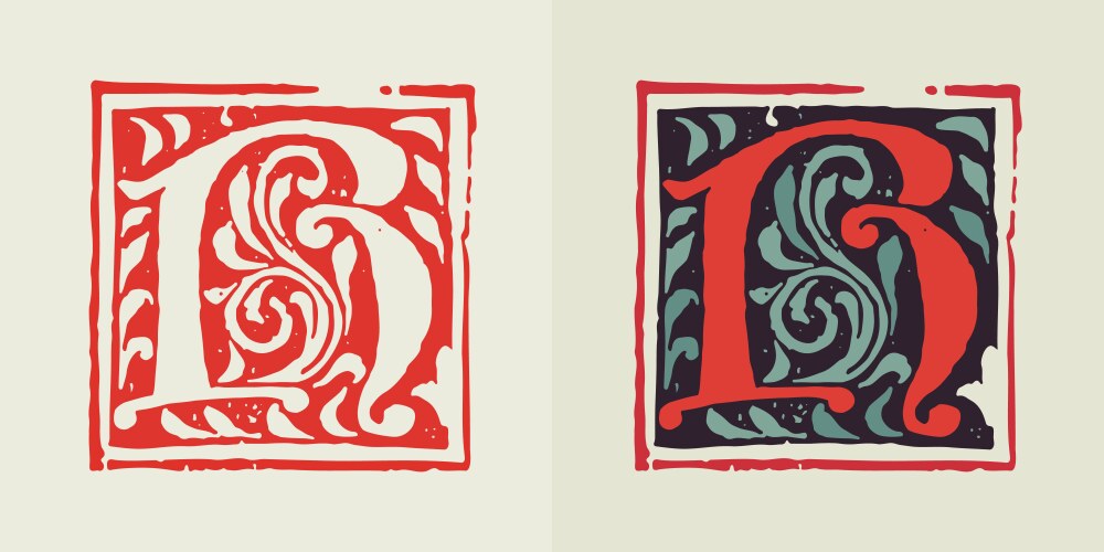 Fancy R Vector Images (88)