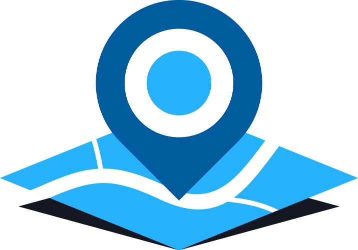 Point compass logo icon design Royalty Free Vector Image