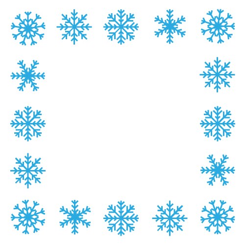 Snowflake Border Vector Images (over 31,000)